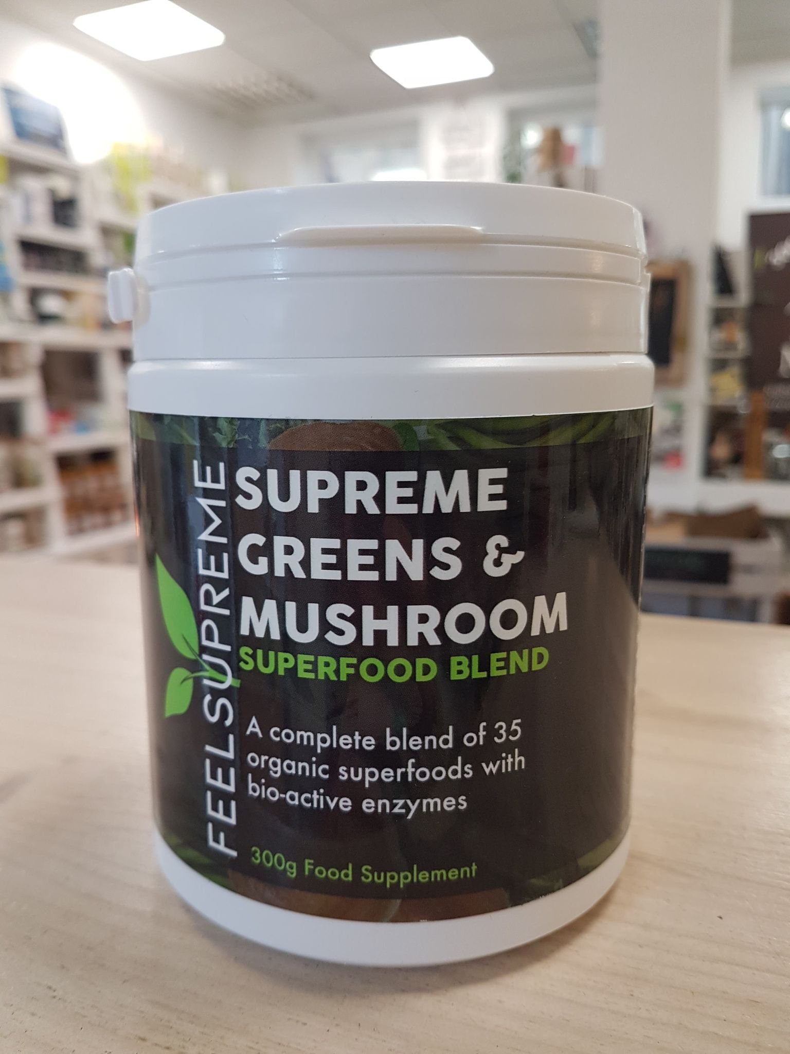 Supreme Greens and Mushroom Blend 300g, Feel Supreme – Natural Herba Kings